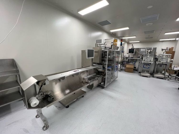 UHLMANN Tablet/Capsule Blister Packer and Cartoner automatic line