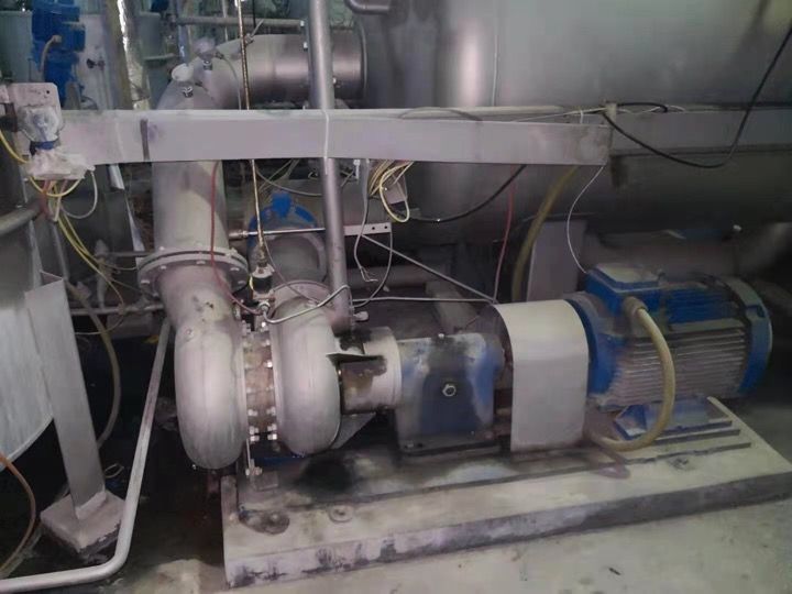 8 Then dyeing machine