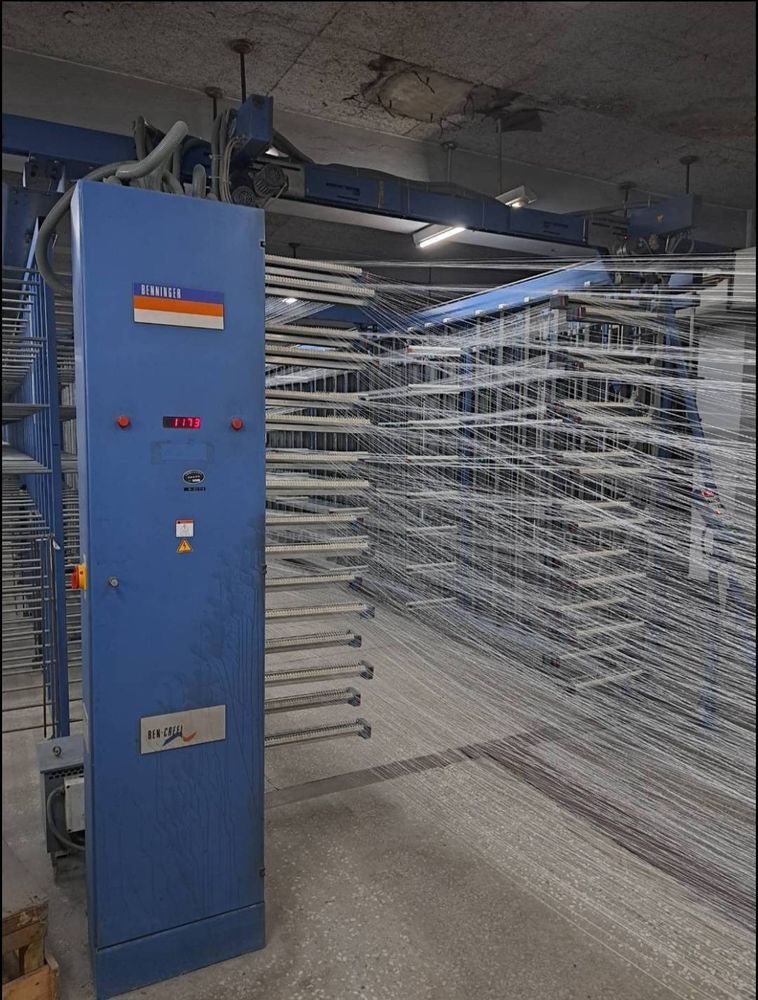 Tsudakoma KSH500-E, 3-stage nylon sizing machine 200 cm