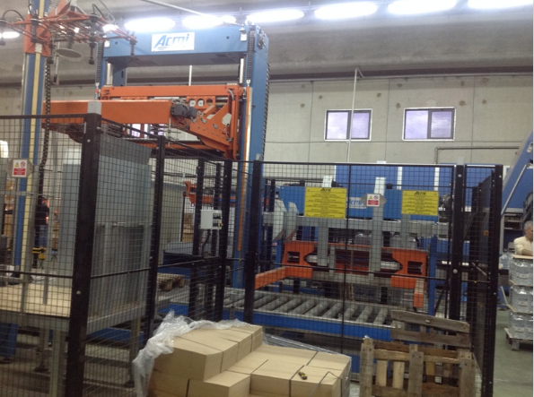 Acmi RASAR P 135 – automatic Palletizer