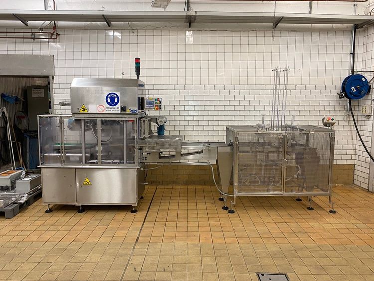 Mondini E 340-VG Trough sealer vacuum / Gas machine