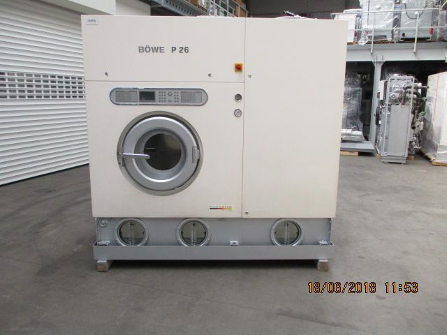 Bowe P26 Dry cleaning machines