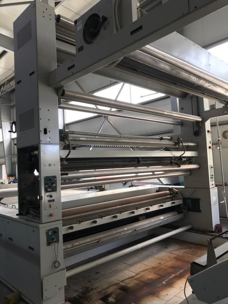 Reggiani PRIMA 340 Cm Flat Printing machine with its engraving unit