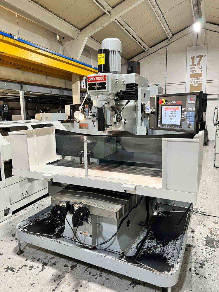 Xyz Smx 5000 Vertical Bed Type 3 Axes Cnc Milling Machine 5 000rpm