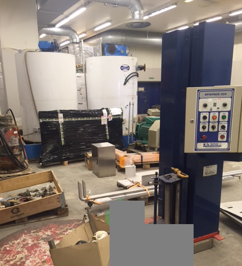 Spin Pack 200 Strapping machine