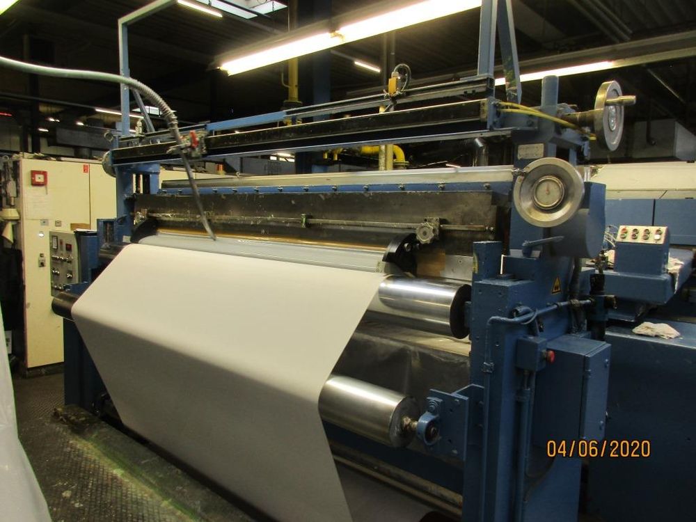 Brückner 235 Cm stenter frames with coating unit