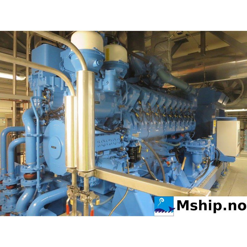 2 MTU MTU 20V4000P63 3200 kWA