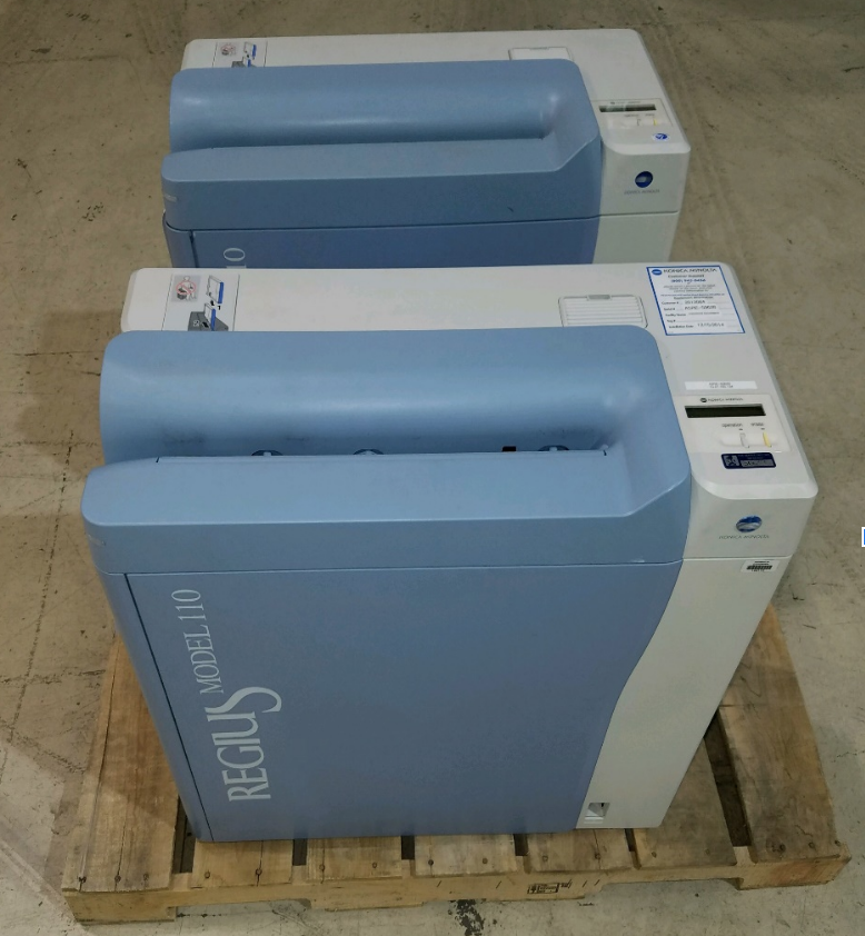 2 Konica Regius 110 CR Systems