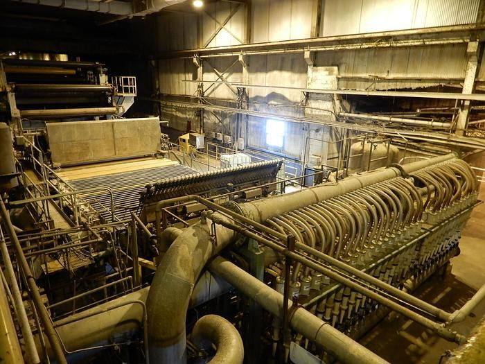 Mec-Fab Fourdrinier Paper Machine 2,200 FPM 156" (3.92M) TRIM