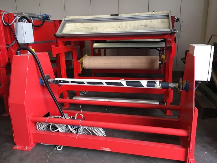 Mario crosta double powder scatter coating/lamination line, yoc: 2015 ...