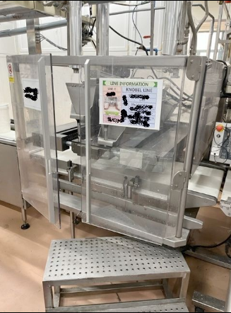 Knobel One shot depositor for pralines