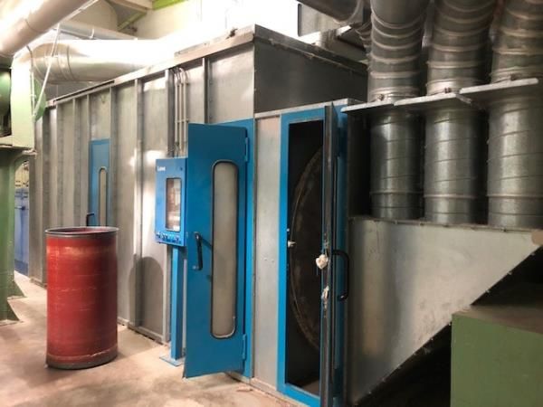 Luwa Q1 27 06 Filtration and AC unit and cotton waste filtering