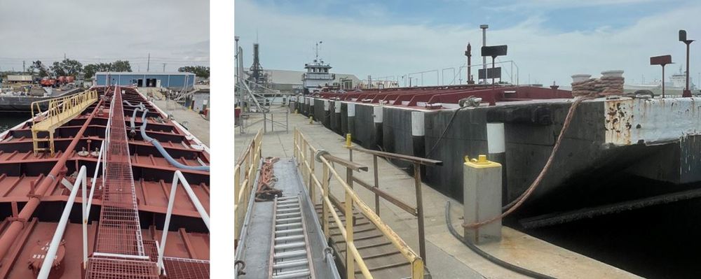 8000 BARREL DOUBLE HULL TANK BARGE