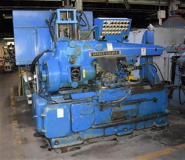 Barber Colman 14-30 Variable Speed HORIZONTAL HEAVY-DUTY GEAR HOBBER