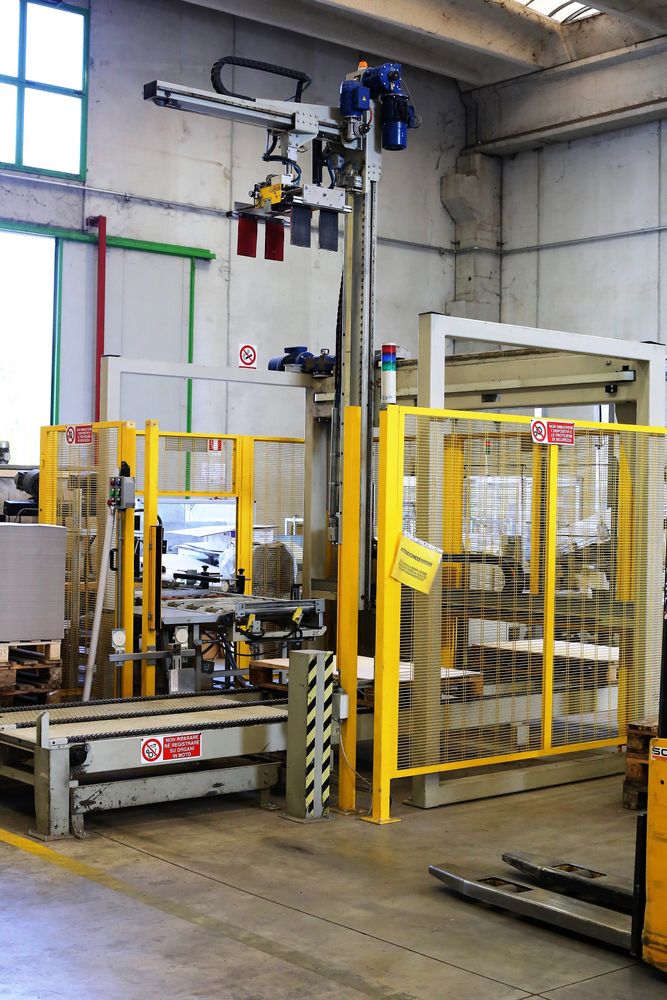 Perini type 702 complete line for industrial tissue rolls