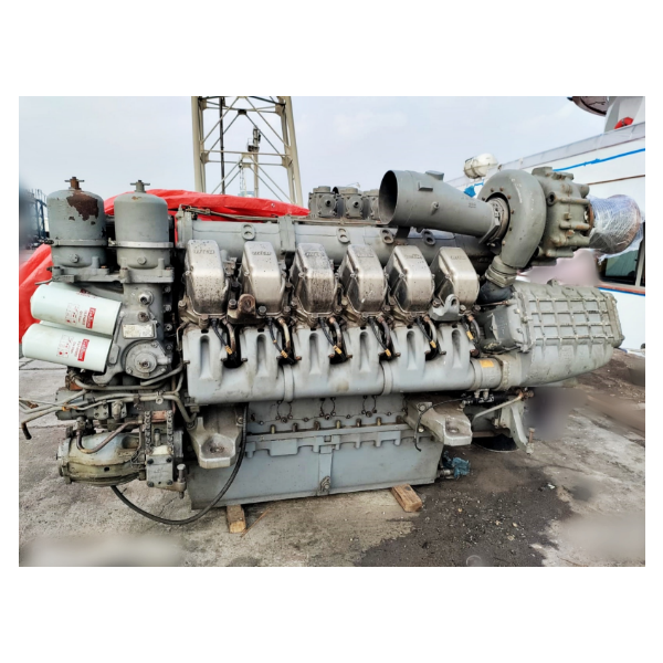 2 MTU 12V4000 M71 || 2006 MTU 12V4000 M71 Diesel Engine 1850 kW, 2000 ...