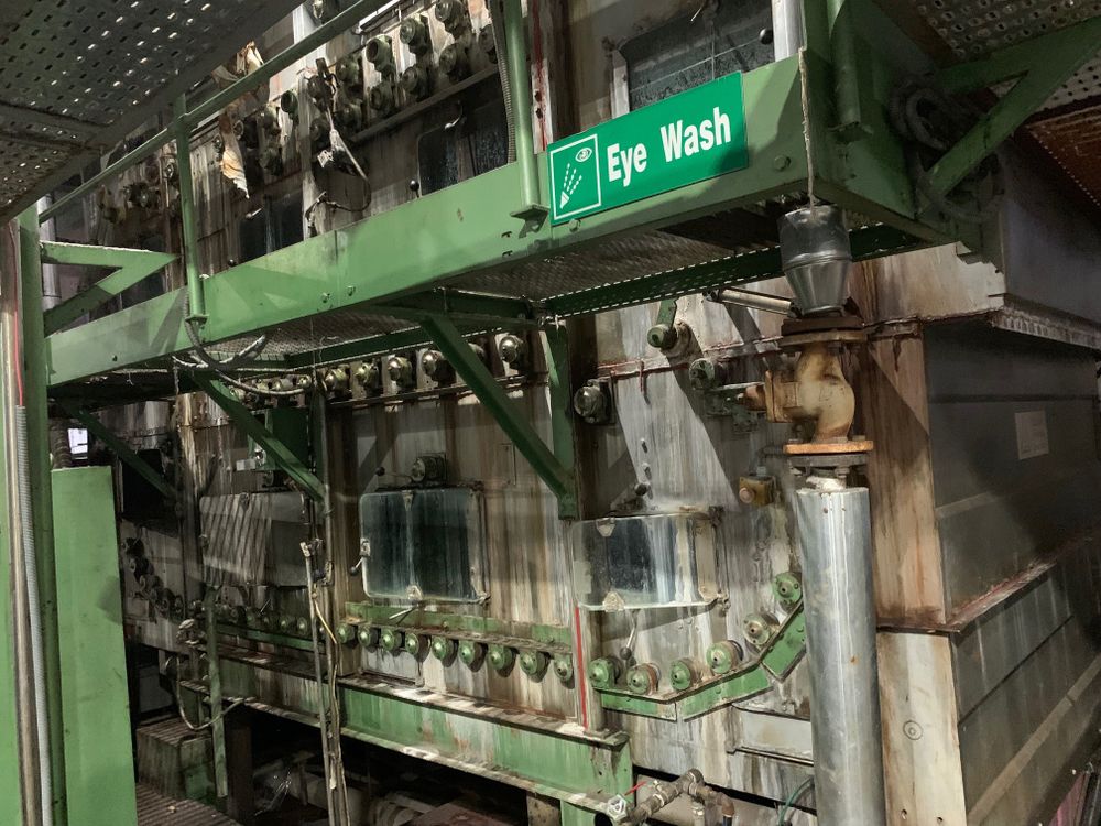 Benninger 180cm working width Washing and bleaching