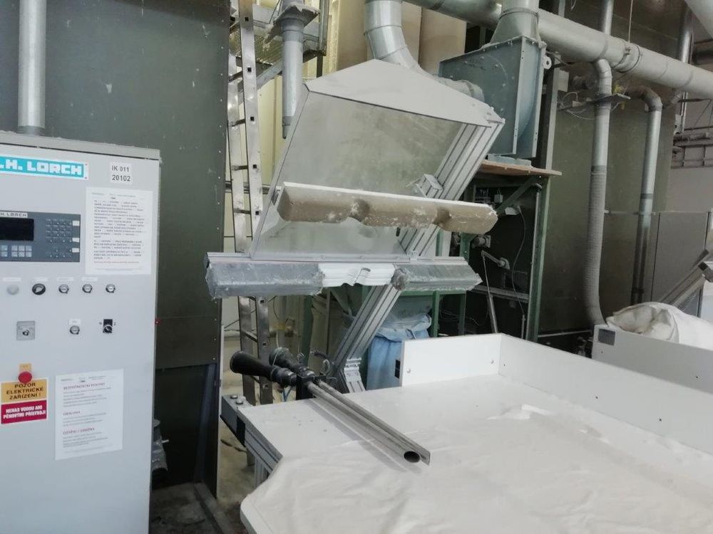 2 Lorch Cushion filling machine