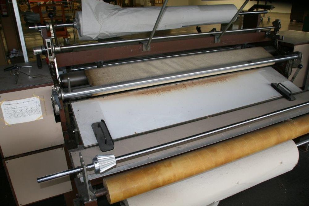 2 Rabovsky pleating machines 150 Cm