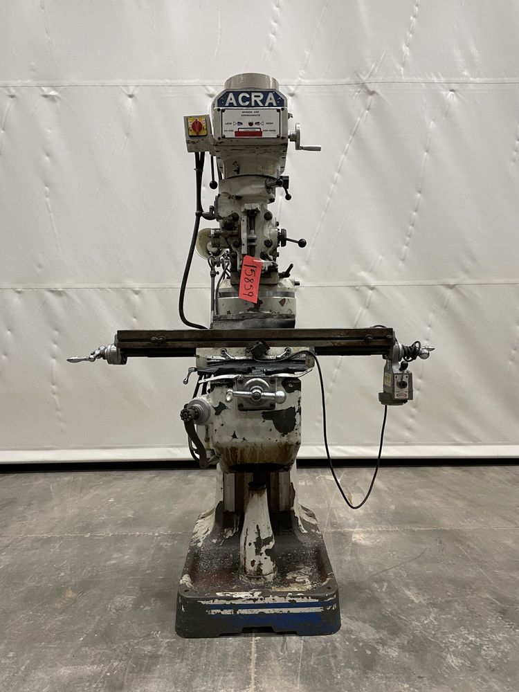 Acra Acra Vertical Mill Variable Speed Acra Acra Vertical Mill Variable Speed