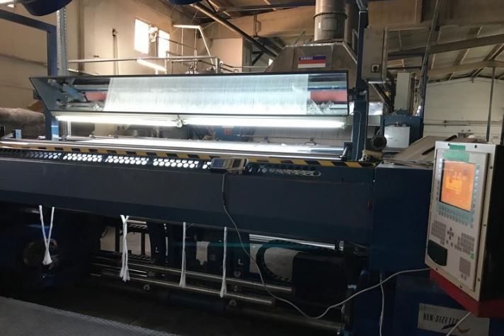 Benninger Direct warping with sizing 220 Cm