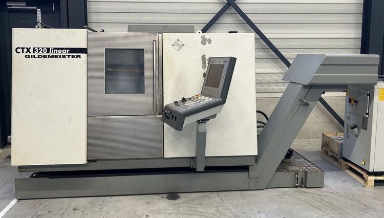 Gildemeister Siemens 840D Powerline 6000 1/min CTX 320 Linear V6 4 Axis