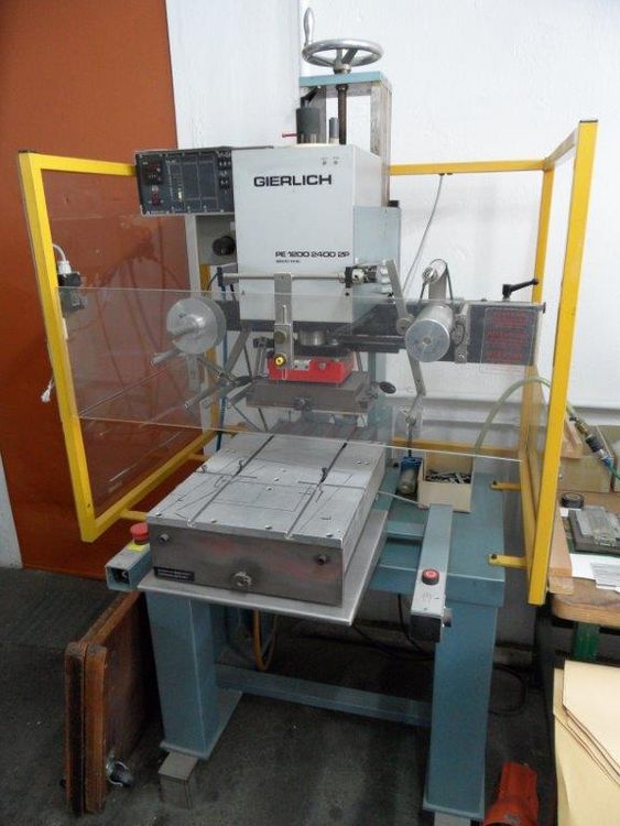 Gierlich PE 1200/2400 -2P Hot Stamping machine
