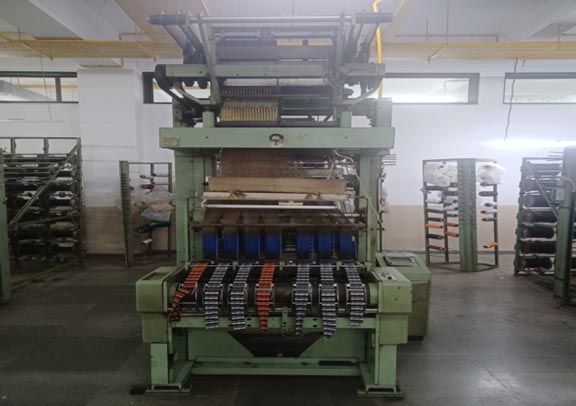 7 Jakob muller MVC 150 & 200 needle looms with Jacquard for Labels,Laces SEC and SPE