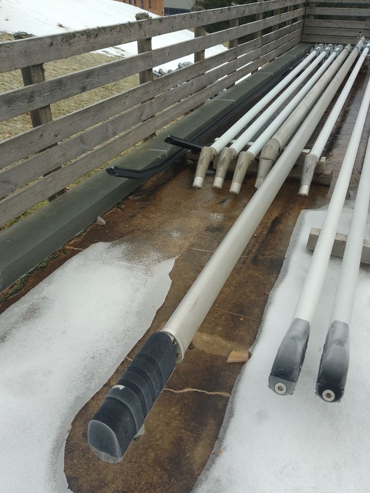 TL6 pole snow gun + YB valve + probe