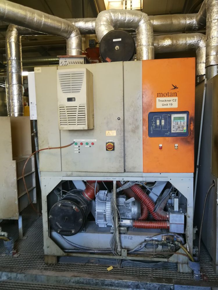 Motan Conveying, mixing and drying system 20 t/day