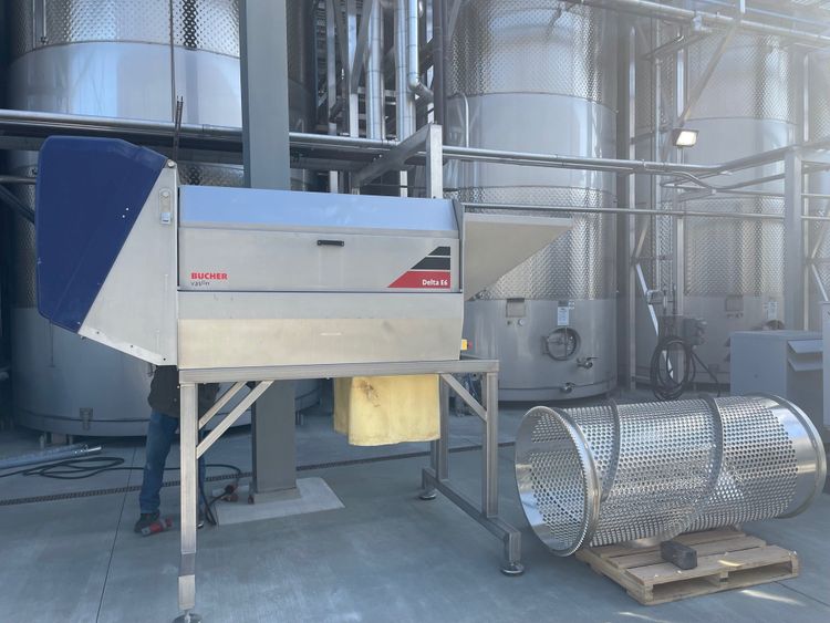Bucher Vaslin Delta E6 Destemmer