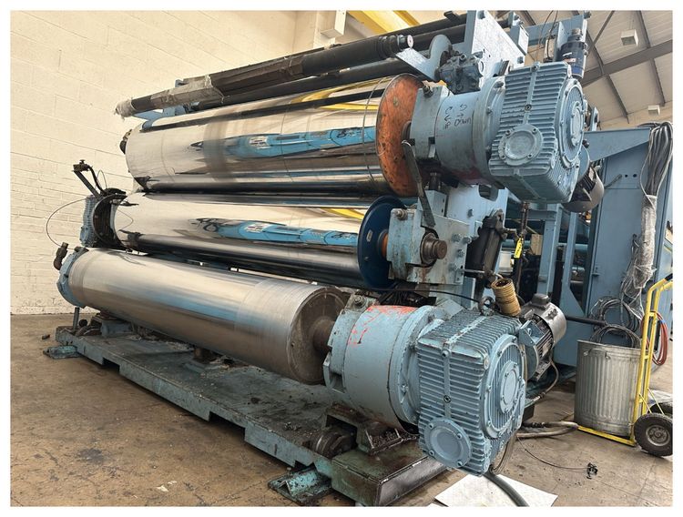 Davis Standard 3 Roll Polishing Stack J