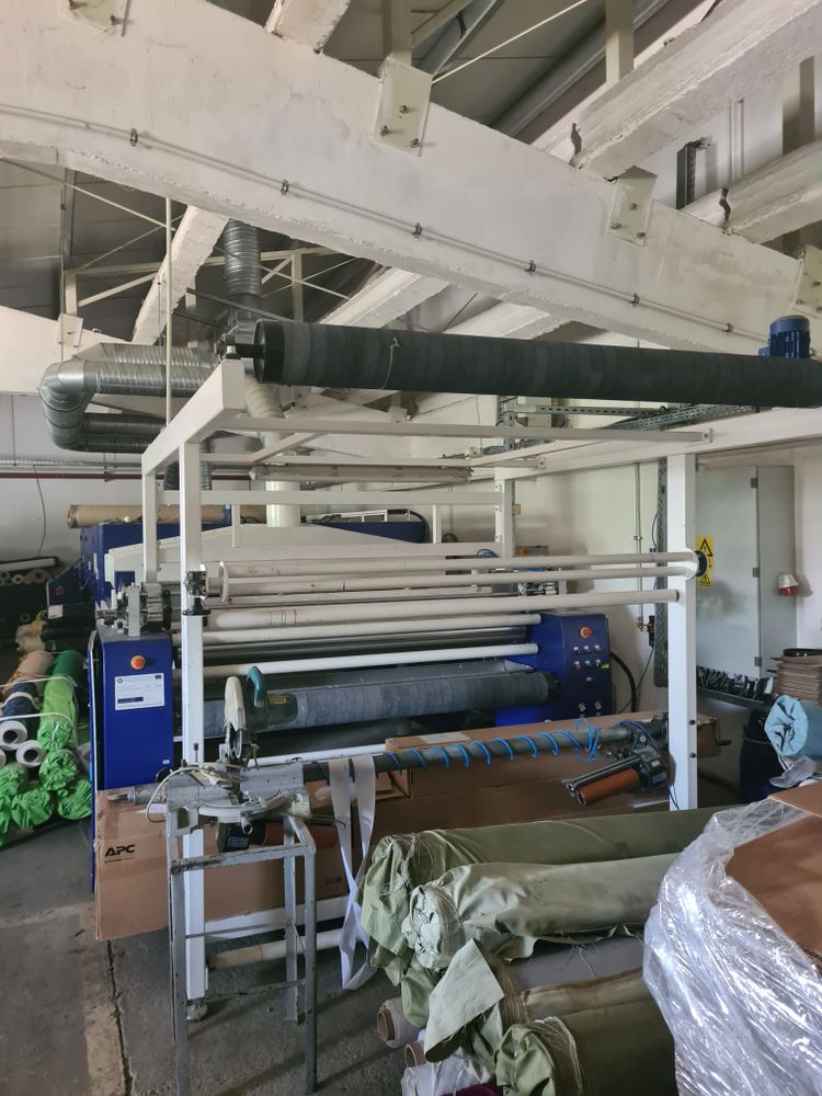 Muratex Single head rotary screen printing and IR dryer