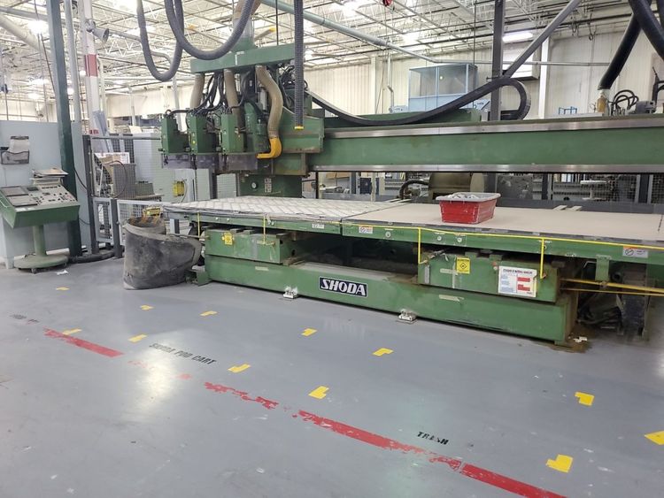 Shoda Twin Table 3 Spindle CNC Router 4