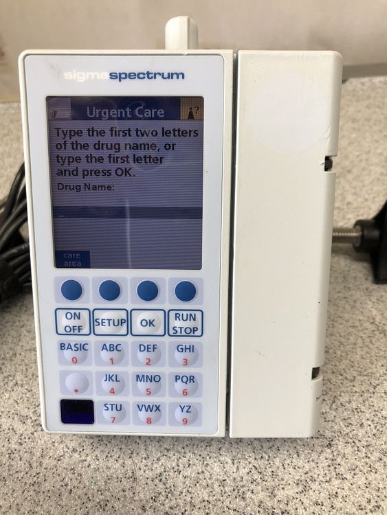 Sigma Spectrum Infusion Pump