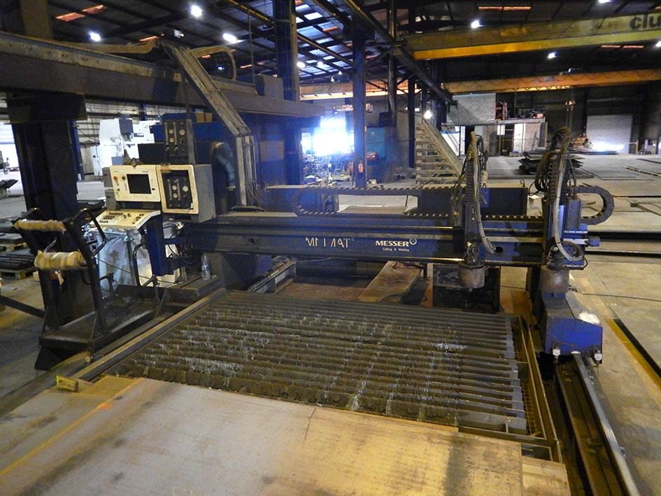 Messer Griesheim 21 000 x 3000 mm (2x plasma) Messer Griesheim Omnimat ...