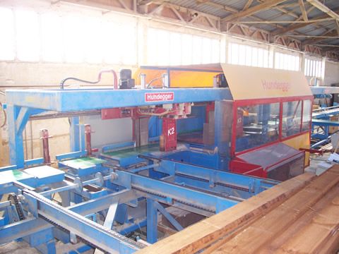 Hundegger K2 Joinery machine