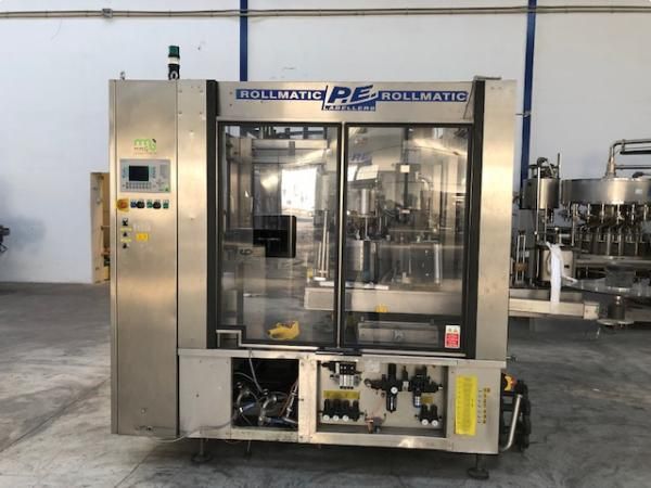 PE ROLLMATIC Self-adhesive rotary labeling machine