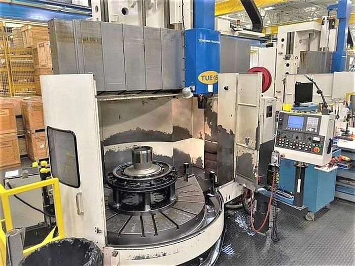 Toshiba TUE-15 Vertical Turret Lathe