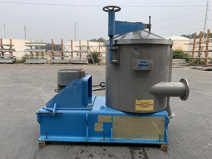 Andritz Moduscreen C6R Stainless Steel Pressure Screen