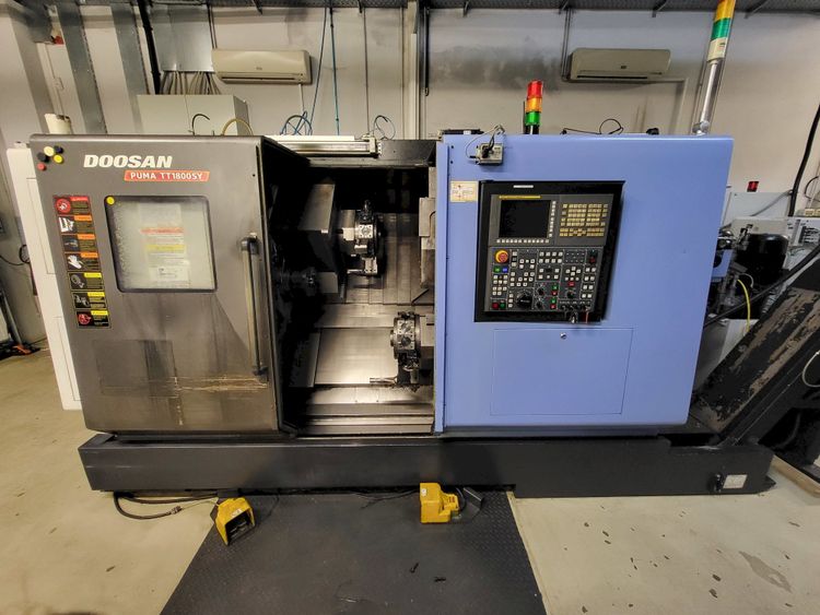 Doosan FANUC Model: 31i-Model A 5000 1/MIN PUMA TT1800SY 2 Axis