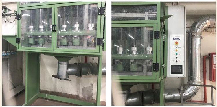 SCHONENBERGER ROVING BOBBIN TRANSPORT SYSTEM