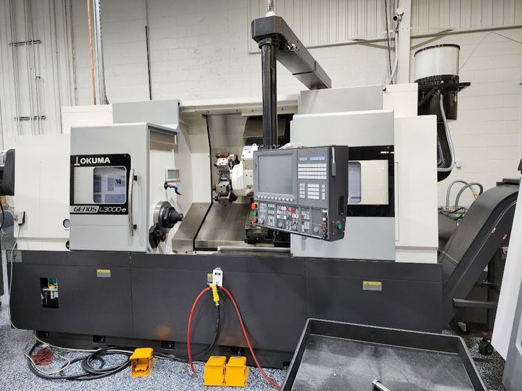 Okuma OKUMA OSP-P300LA-e CNC CONTROL 3800 RPM GENOS L3000E-MY 4 Axis