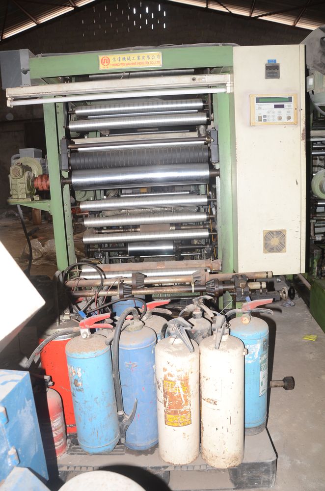 6 colours rotogravure printing