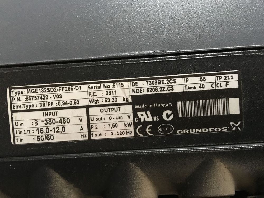 Hoval THSD-I 8000, Steam boiler plant 8 t steam/h (5216 kW)