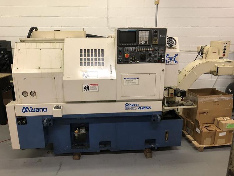 Miyano Fanuc 21 CNC Control 5000 RPM BND-42S5 2 Axis