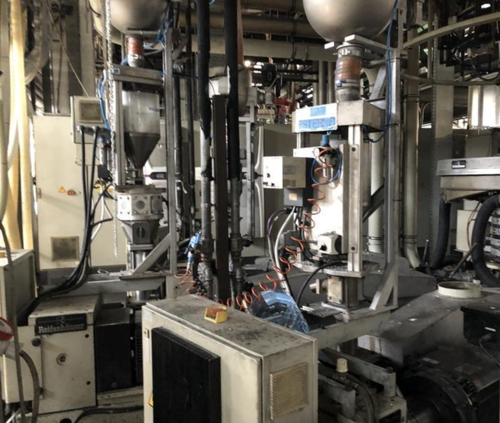 Reifenhauser 3 layers blown film extruder