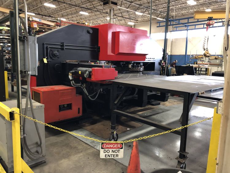 Amada Coma 567 CNC Turret Punch 50 Ton