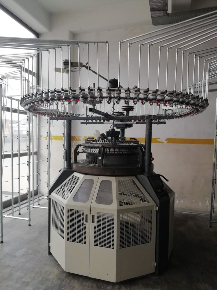 Camber Knitting machine Single jersey jacquard, 30 pus-28 fine - 84 ...