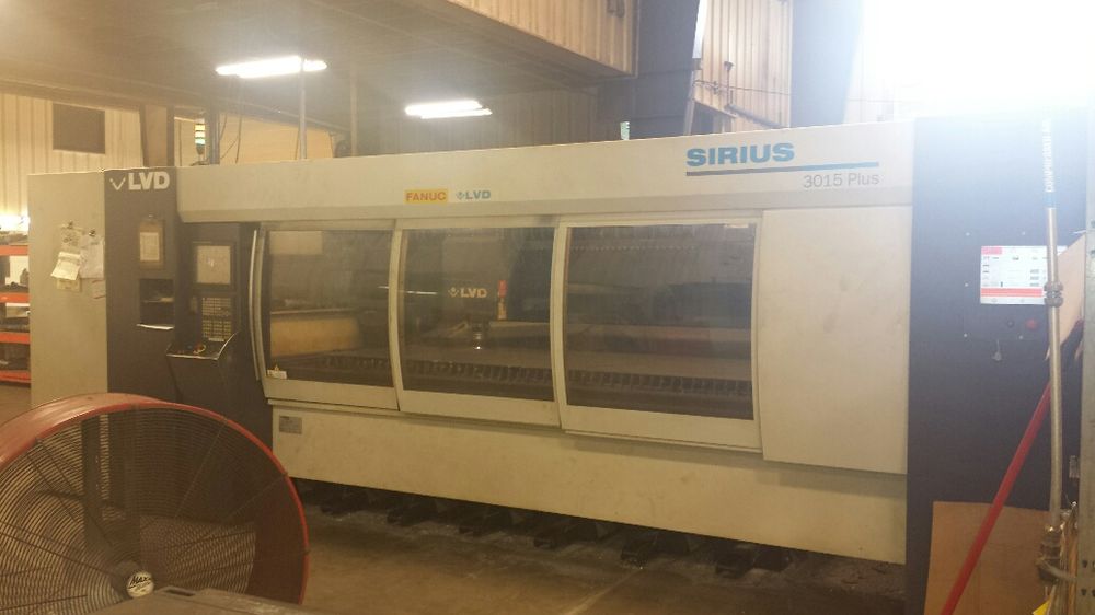 LVD Sirius 3015 Plus CNC Laser Fanuc 160i-LB CNC Control